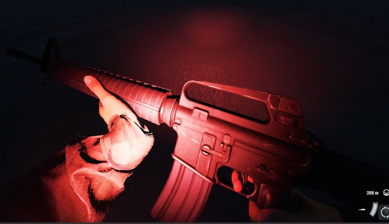 Flashlight_MX991_RED LIGHT MOD - Arma Reforger Workshop