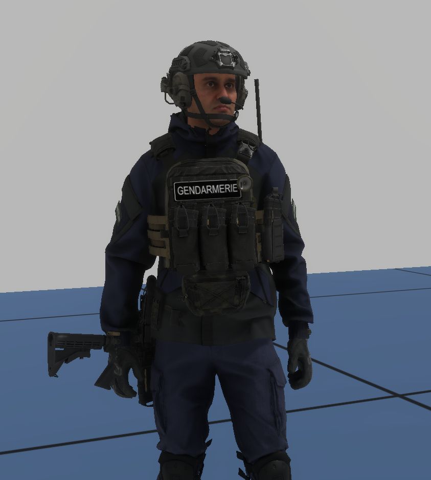 Gendarmerie RHS expansion - Arma Reforger Workshop