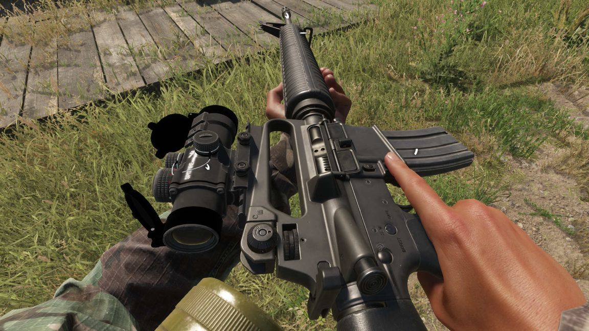 VS 3X Scope Carry Handle M16 - Arma Reforger Workshop
