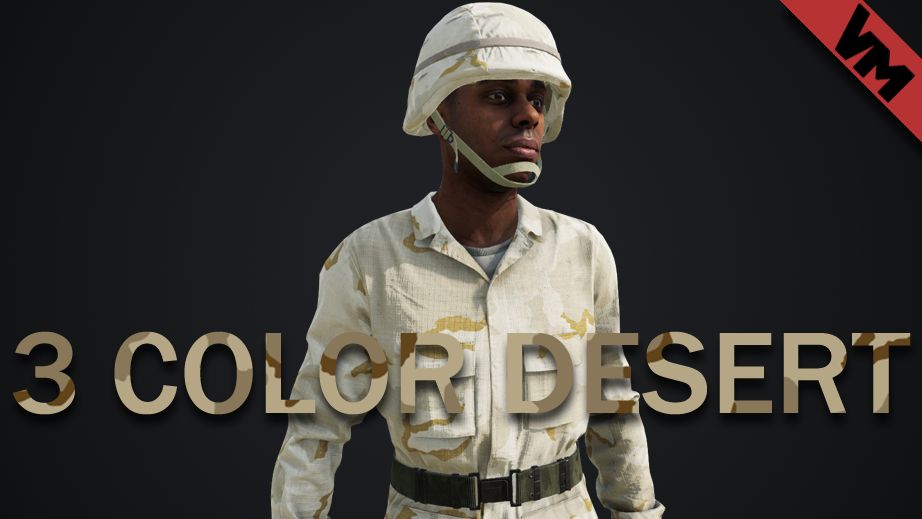 3 Color Desert Camo - Arma Reforger Workshop