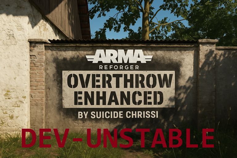 SC-Overthrow-Enhanced-DEV - Arma Reforger Workshop