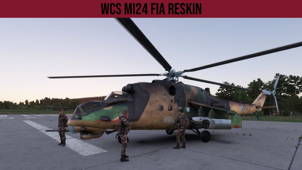 WCS MI24 FIA Reskin - Arma Reforger Workshop