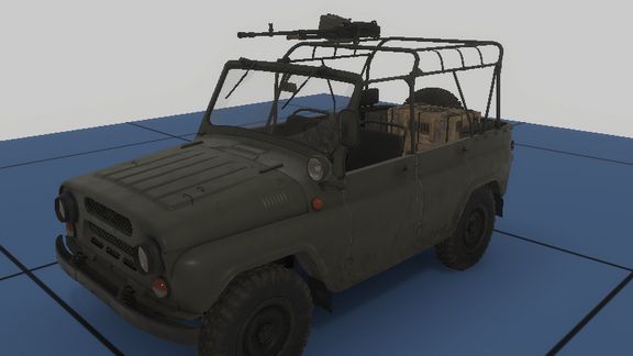 UAZ_469_NSV - Arma Reforger Workshop