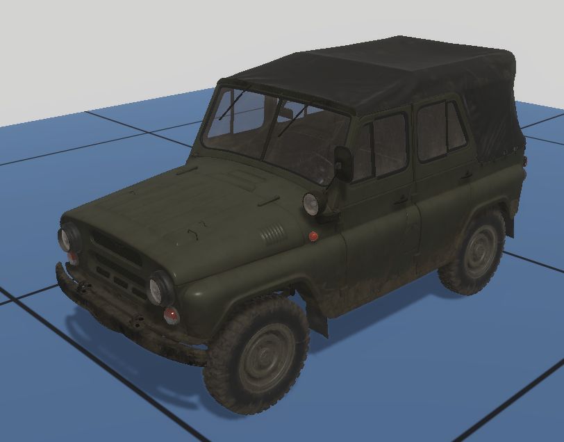 Racing UAZ - Arma Reforger Workshop