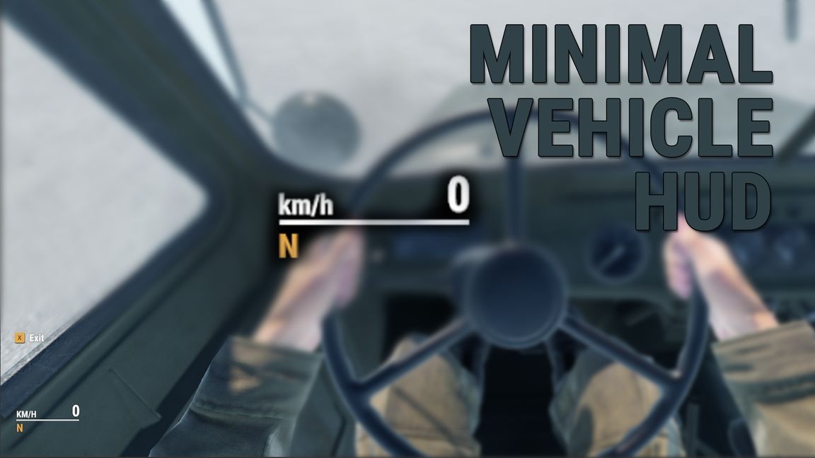 Minimal Vehicle HUD - Arma Reforger Workshop