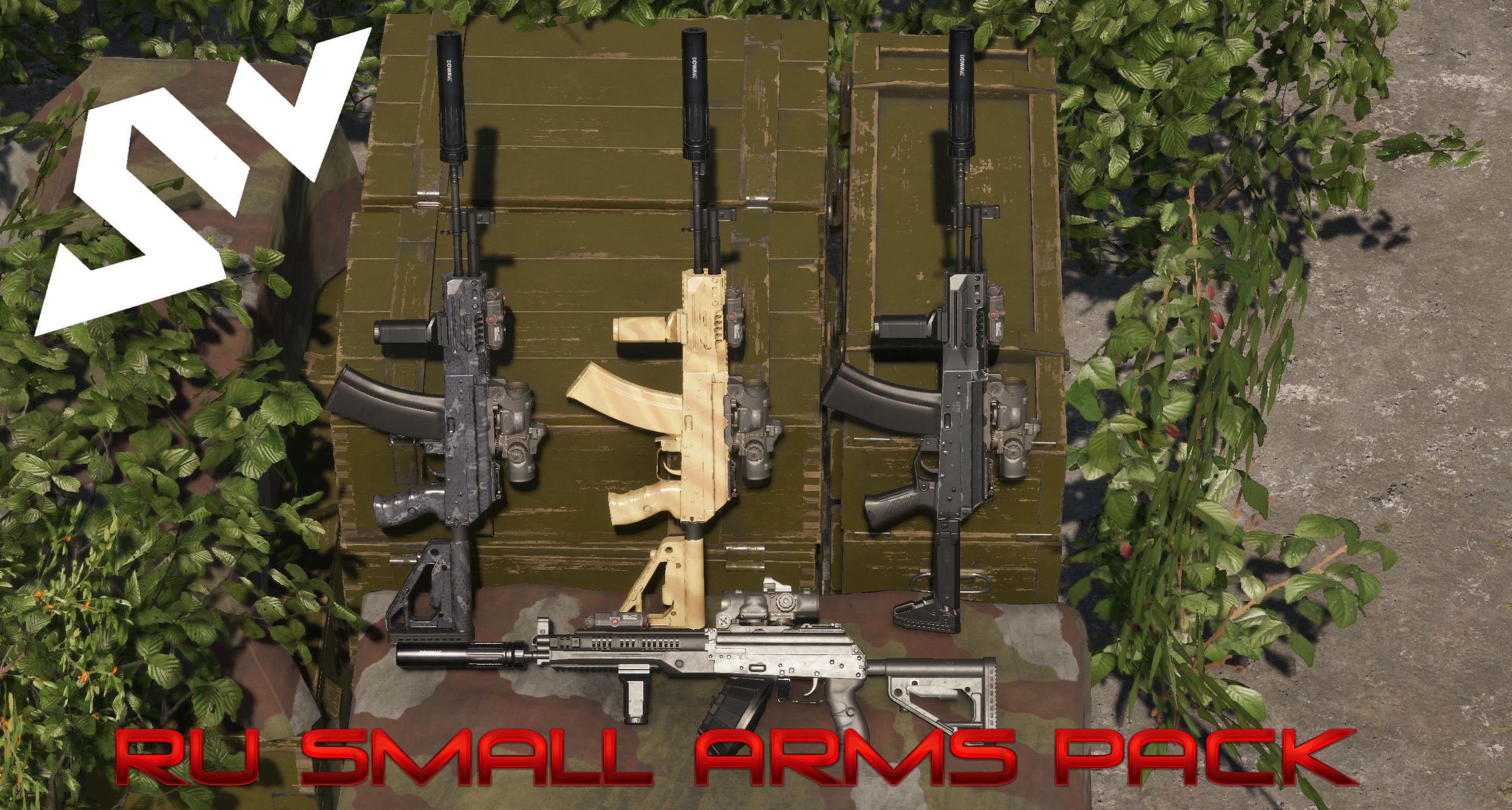 StrikeWorks Ru Small Arms Pack - Arma Reforger Workshop