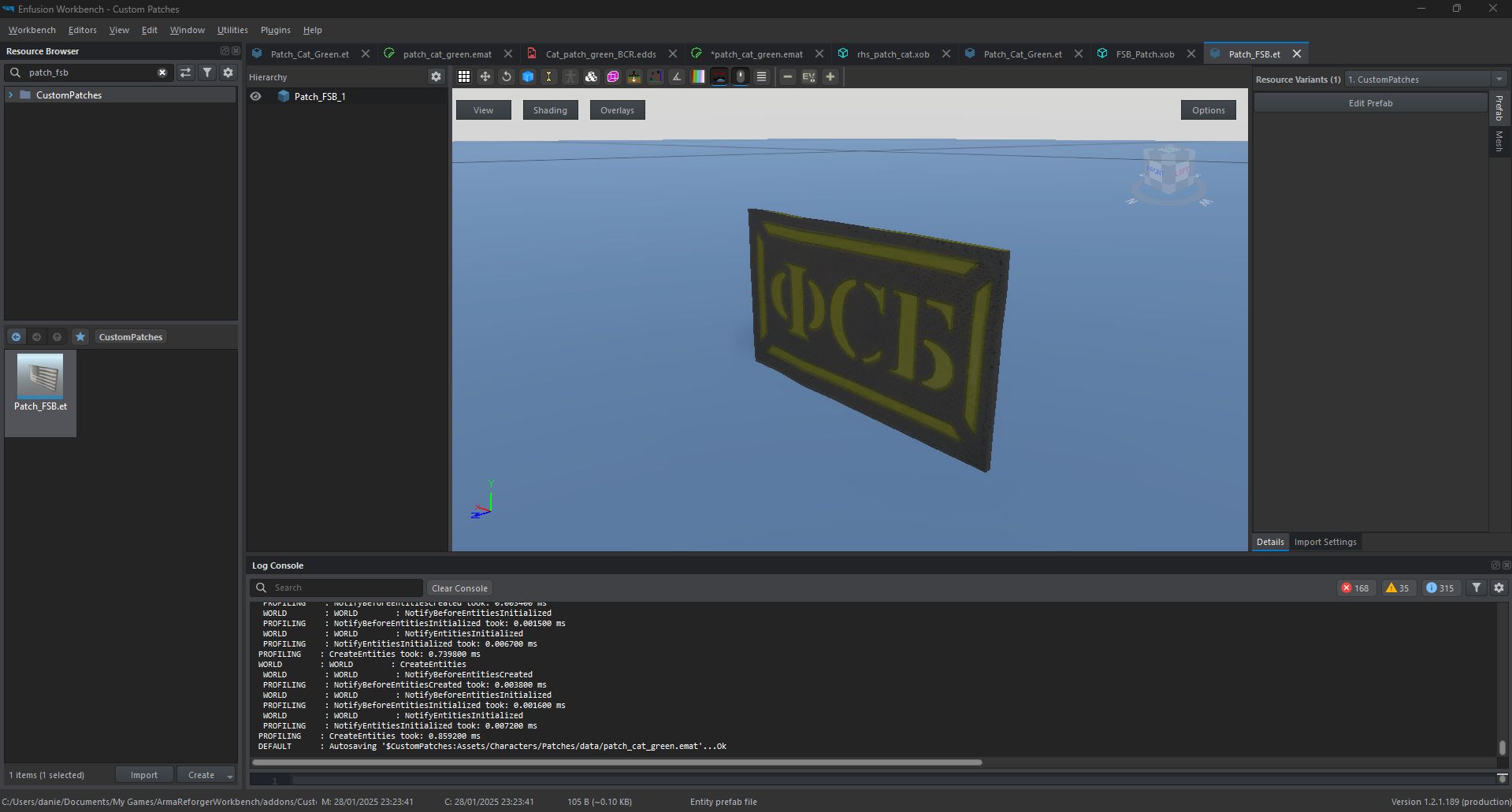 Custom Patches - Arma Reforger Workshop