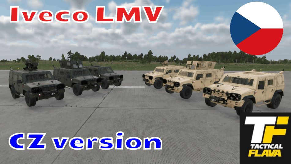 Iveco LMV CZ Reskin - Arma Reforger Workshop