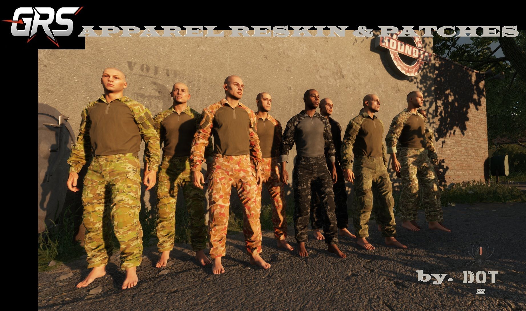 GRS_Apparel_Reskin_&_Patches - Arma Reforger Workshop