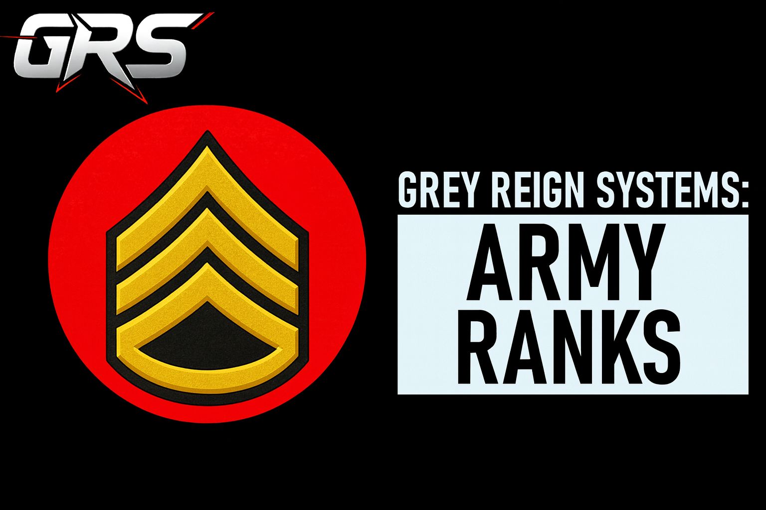 GRS- Army Ranks - Arma Reforger Workshop