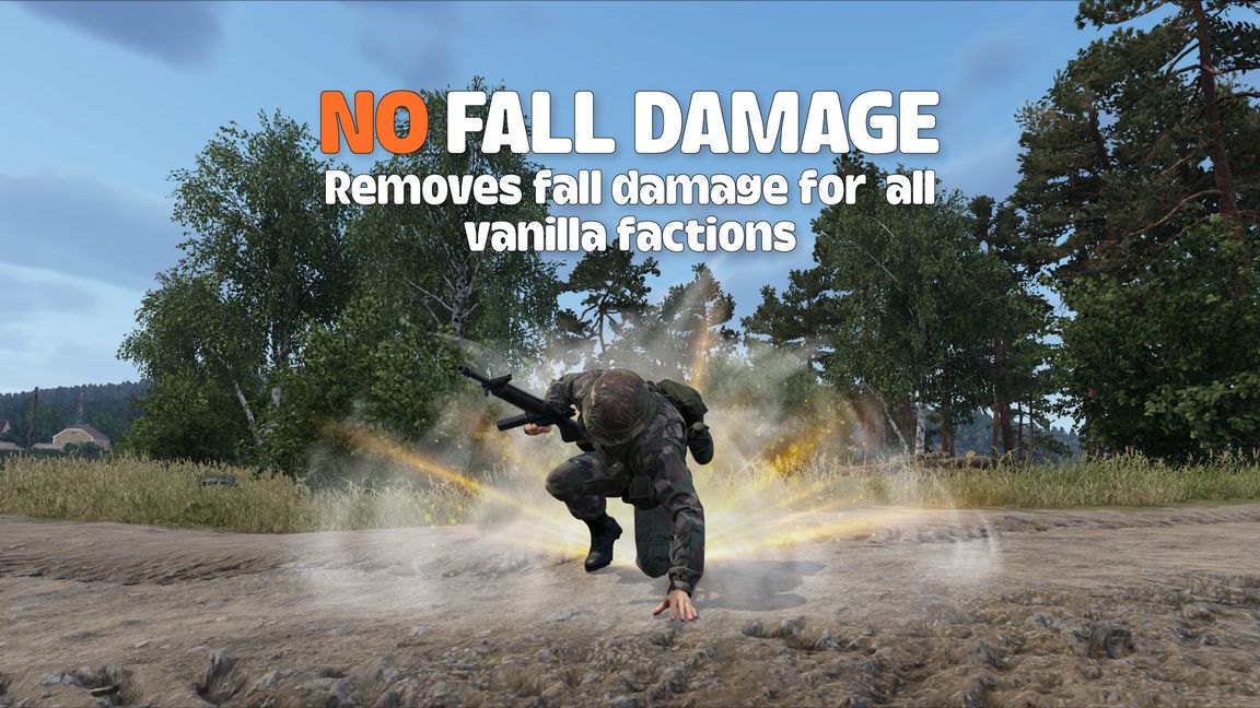 No Fall Damage - Arma Reforger Workshop