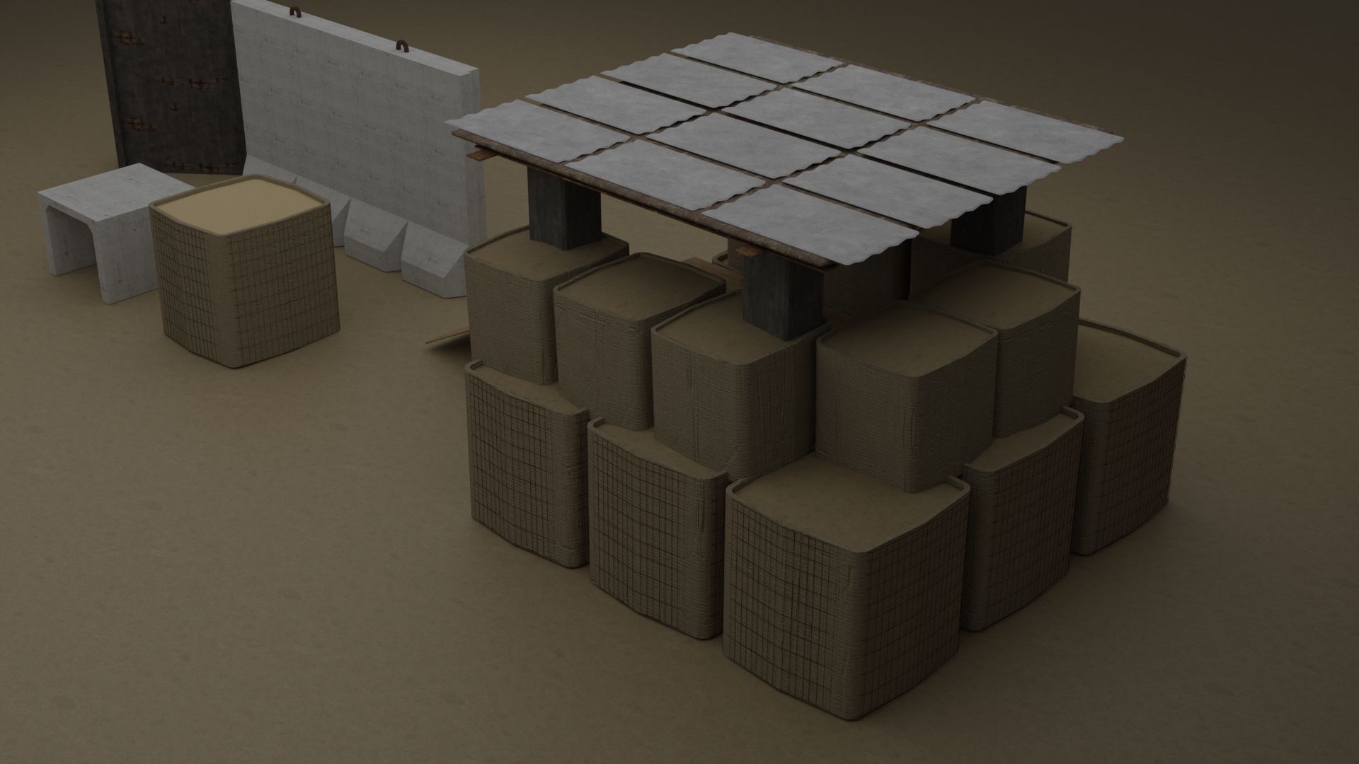 Hesco_Bunker - Arma Reforger Workshop