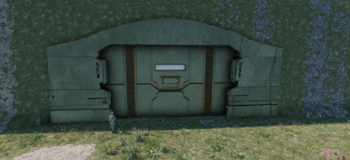 Underground Hangar with Door - Arma Reforger Workshop