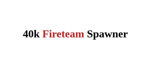 40K AI Fireteam Spawner - Arma Reforger Workshop