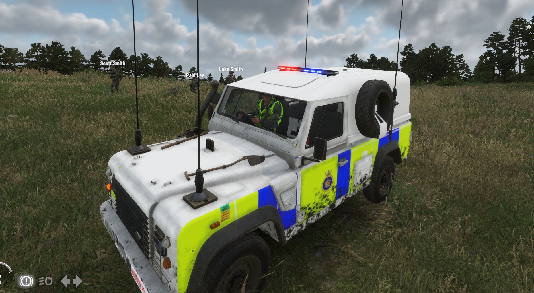 RMPT - Marked LR Defender - Arma Reforger Workshop