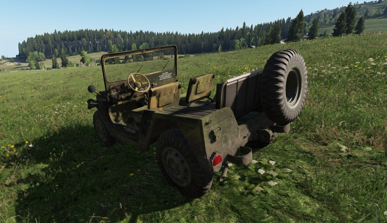 M151A2 NEW CAMO - Arma Reforger Workshop