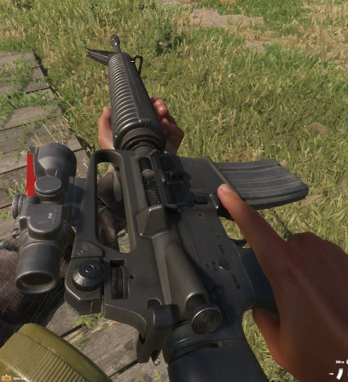 ACOG-Carry Handle Mounted - Arma Reforger Workshop