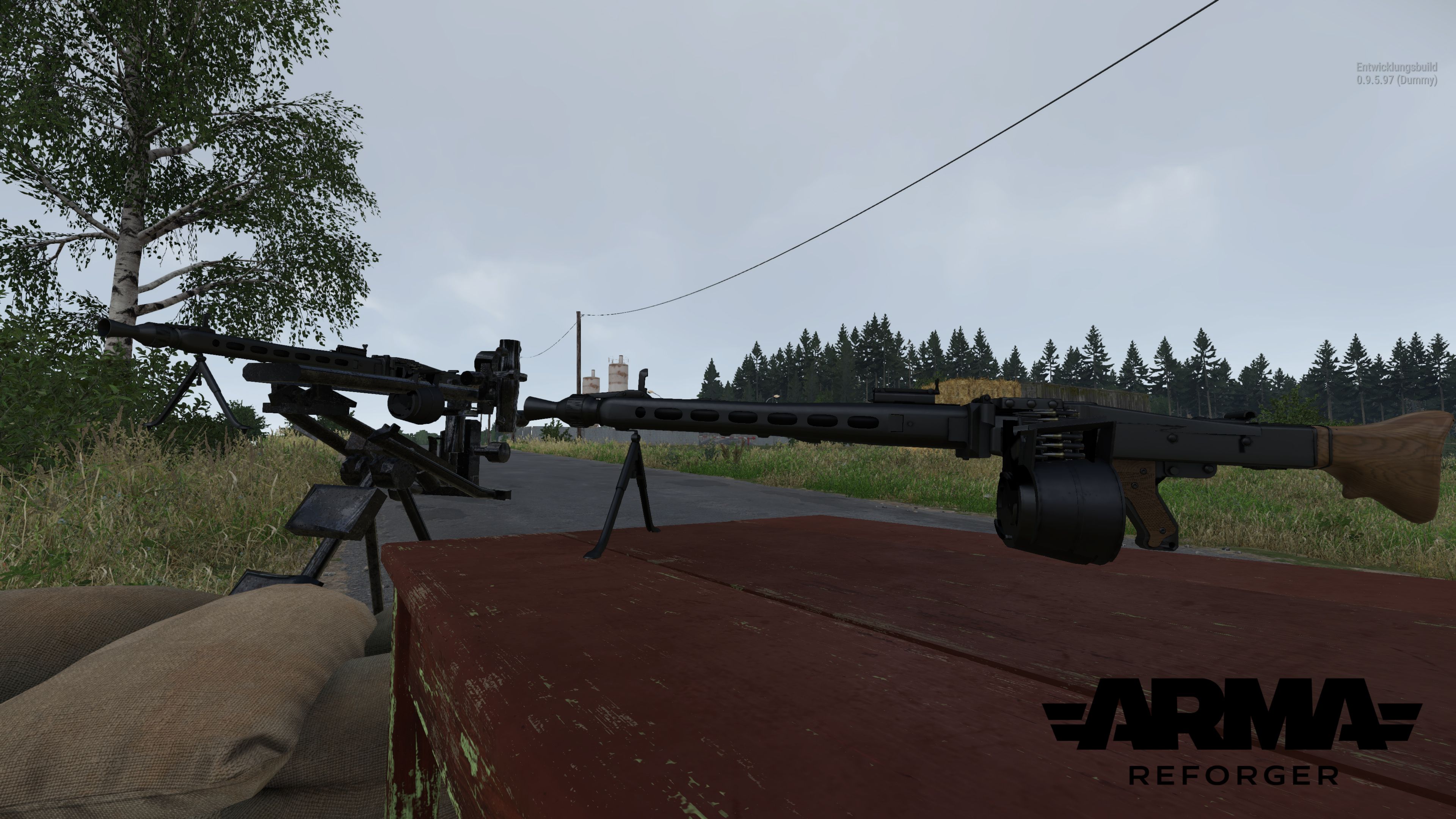 MG42 with Tripod Feldlafette - Arma Reforger Workshop