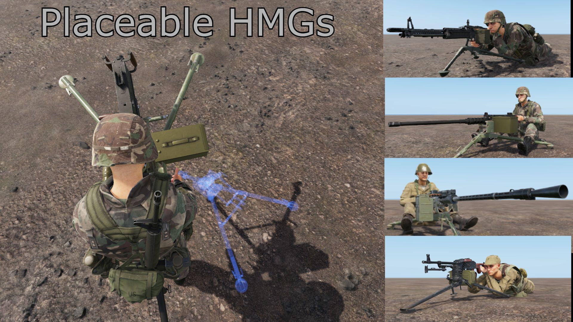 Placeable HMGs - Arma Reforger Workshop